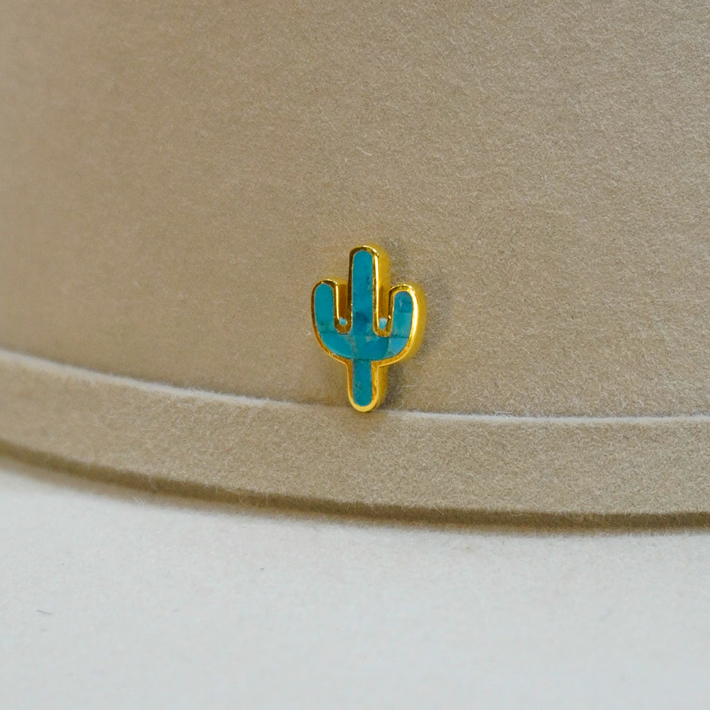 Pin Peyote Bird Mod Joshua Tree Pin Oro 14K Turquesa – CACTUS ROPES MEXICO
