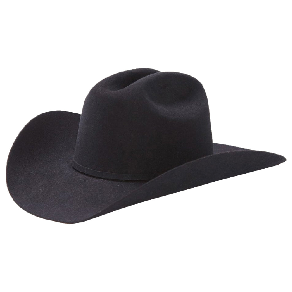 Stetson Lariat 5x Black Ala 4 1/4 – CACTUS ROPES MEXICO