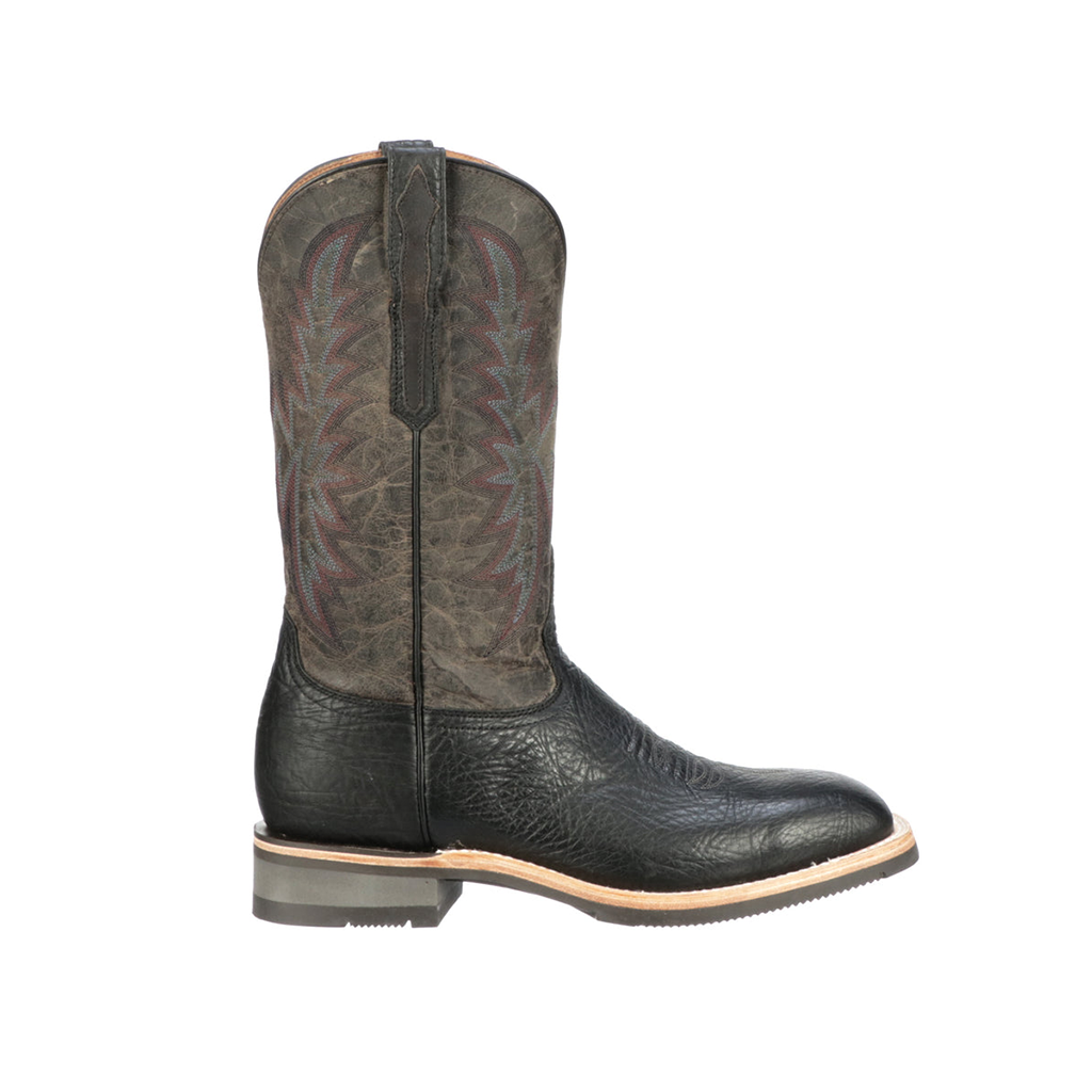 Botas Lucchese Rusty M4095.WF Black Bov – CACTUS ROPES MEXICO