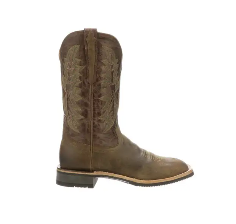 Botas Lucchese Rusty M4093.WF Olive Bovino – CACTUS ROPES MEXICO