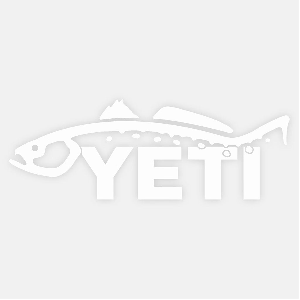 Calcomanía Yeti Trout Window Decal – CACTUS ROPES MEXICO