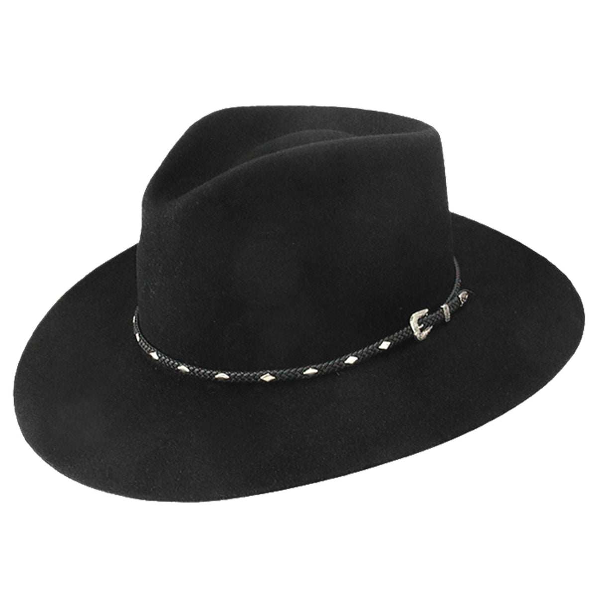 Stetson Diamond Jim 5X Black CACTUS ROPES MEXICO stetson-diamond-jim-5x-black-cactus-ropes-mexico